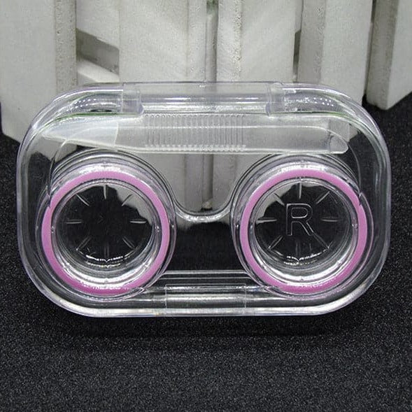 [do not buy, this case is gift] Eyemoody Clear Lens Case with Gasket R ...